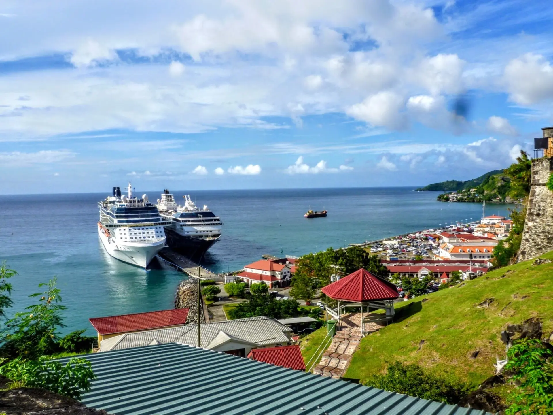 St. George’s (Grenada) auf eigene Faust + Kreuzfahrt-Hafen