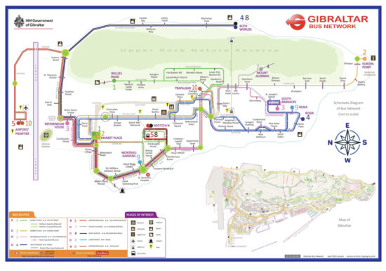 Gibraltar auf eigene Faust + Kreuzfahrt-Hafen
